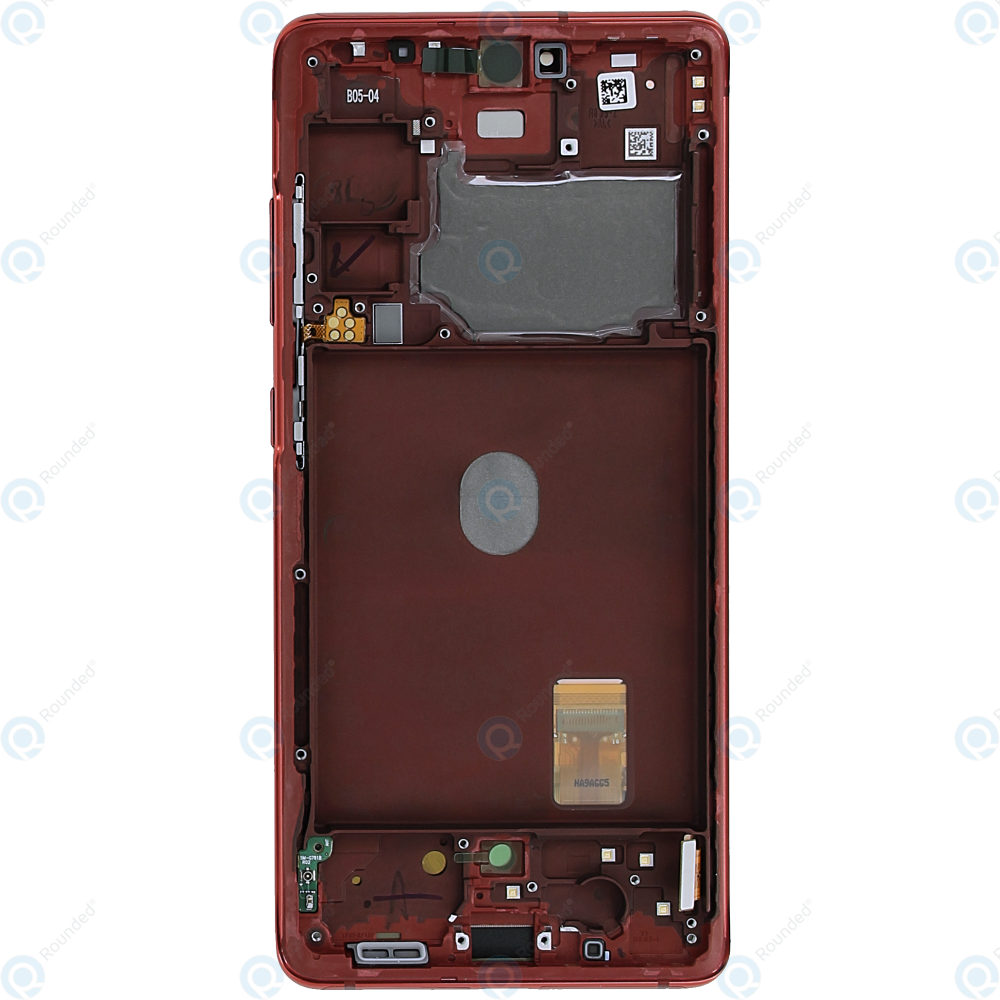 Samsung Galaxy S20 FE 5G (SM-G781B) Display unit complete cloud red ...