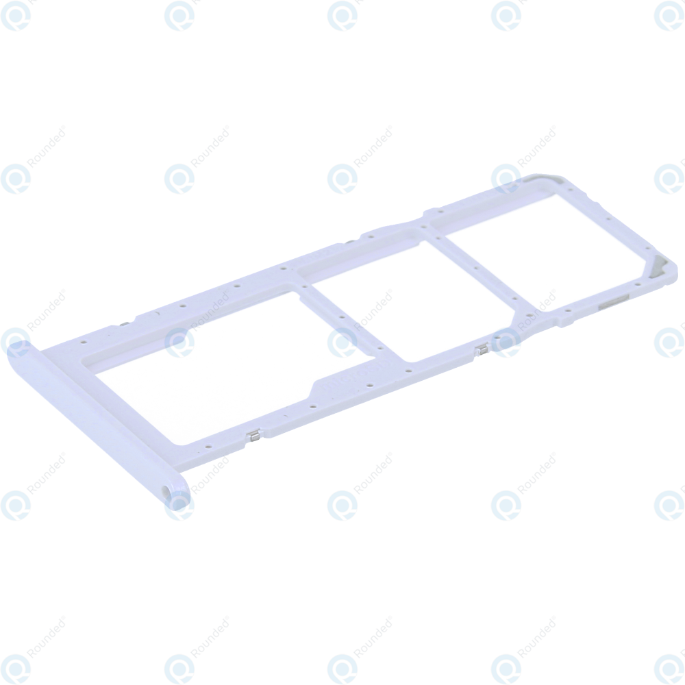 Samsung Galaxy A02s (SM-A025F) Sim tray + MicroSD tray white GH81-20137A