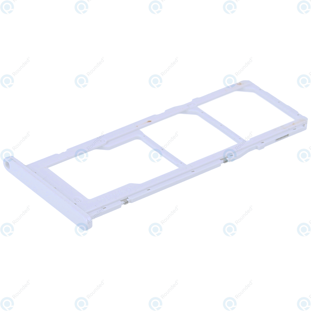 Samsung Galaxy A02s (SM-A025F) Sim tray + MicroSD tray white GH81-20137A
