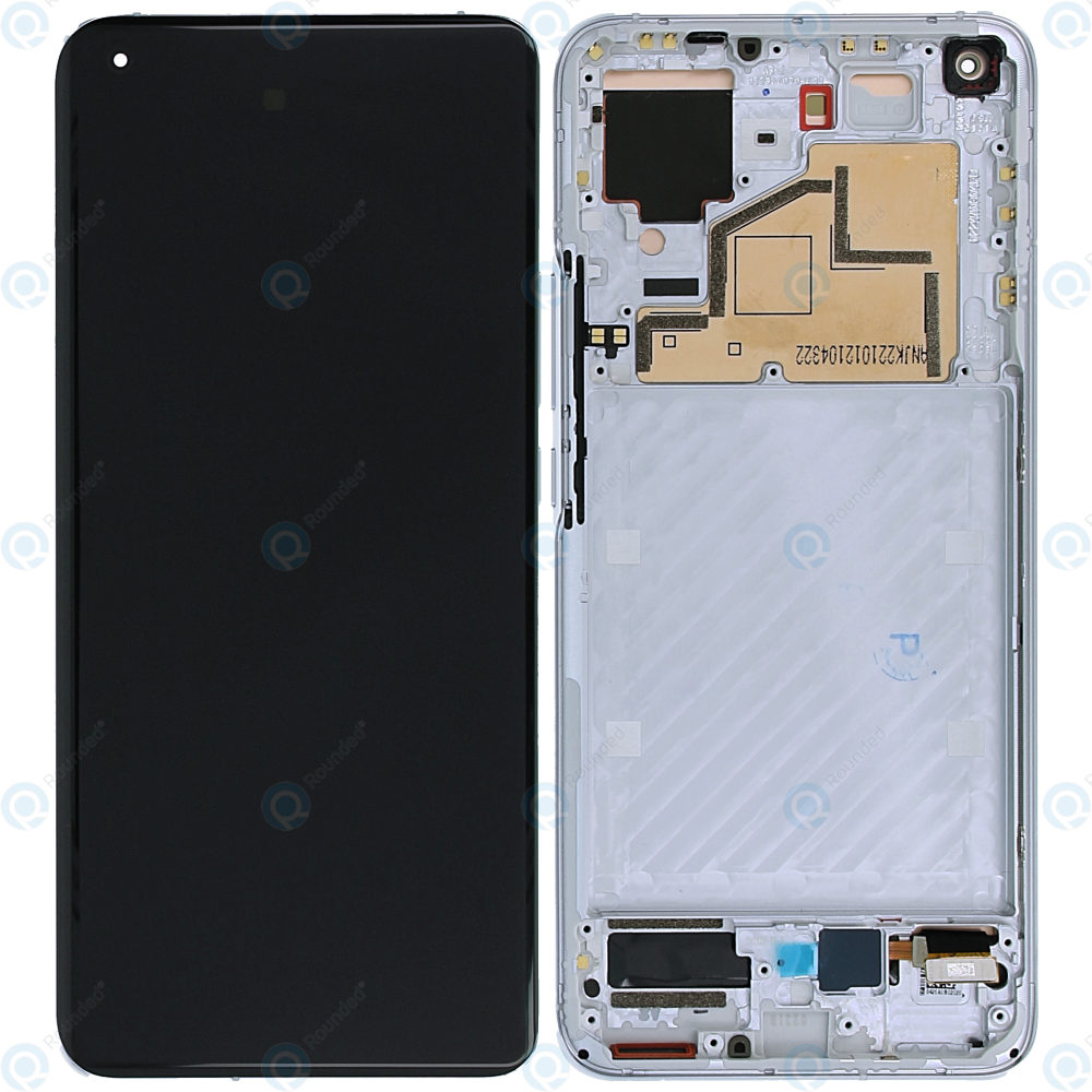 Xiaomi Mi 11 (M2011K2C) Display unit complete cloud white 56000700K200