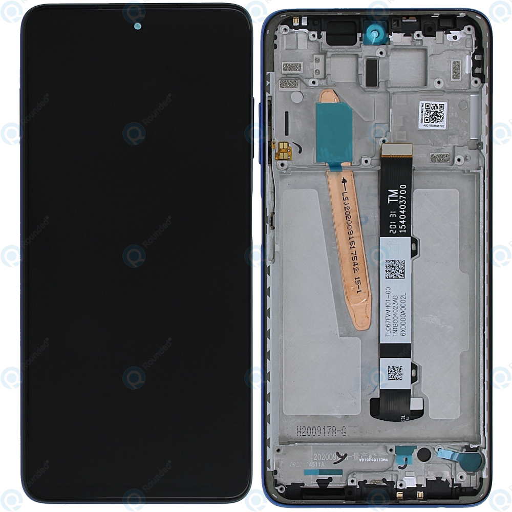 Xiaomi Poco X3 NFC (M2007J20CG M2007J20CG) Display module front cover ...