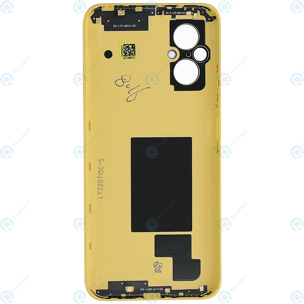 Xiaomi Poco M5 (22071219CG) Battery cover yellow