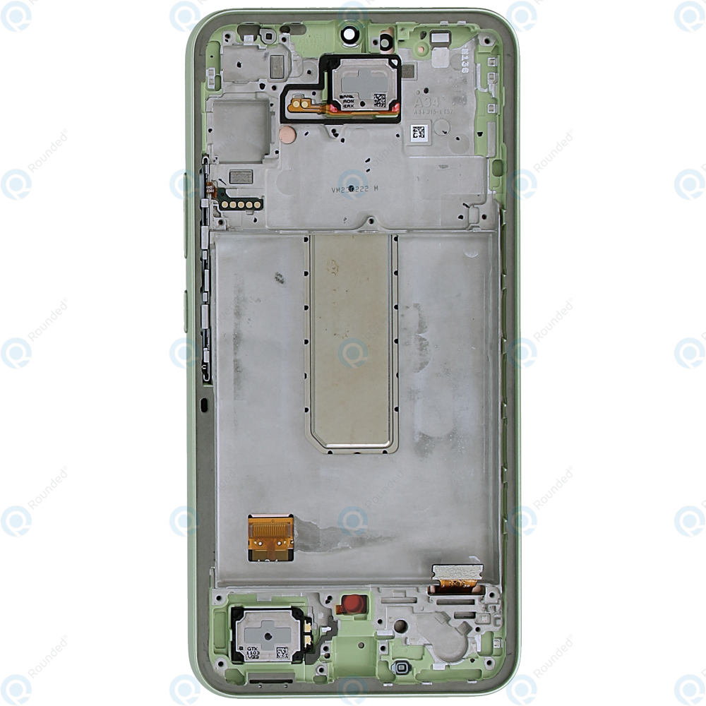 Samsung Galaxy A34 (SM-A346B) Display unit complete lime GH82 ...