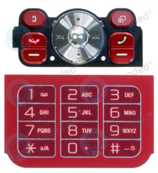 Sony Ericsson W910i Keypad Set latin red