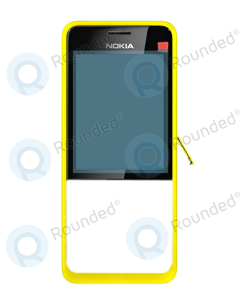 Nokia 301 Frontcover yellow