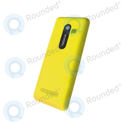 Nokia Asha 206 Battery cover yellow