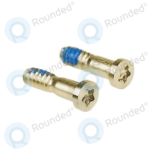 Screw set 2pcs gold for iPhone 6, iPhone 6 Plus