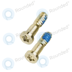 Screw set 2pcs gold for iPhone 6, iPhone 6 Plus