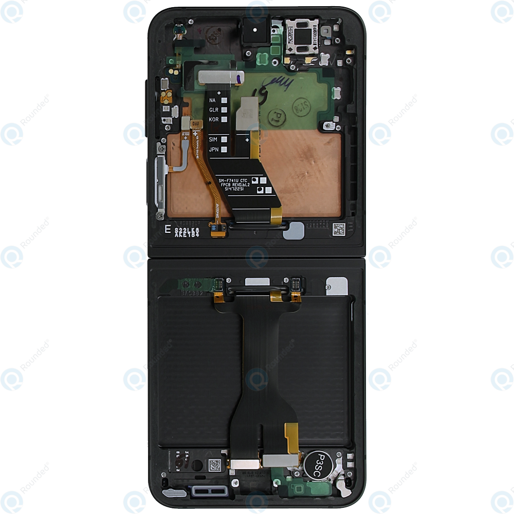 Samsung Galaxy Z Flip6 (SM-F741B) Display unit complete black GH82 ...