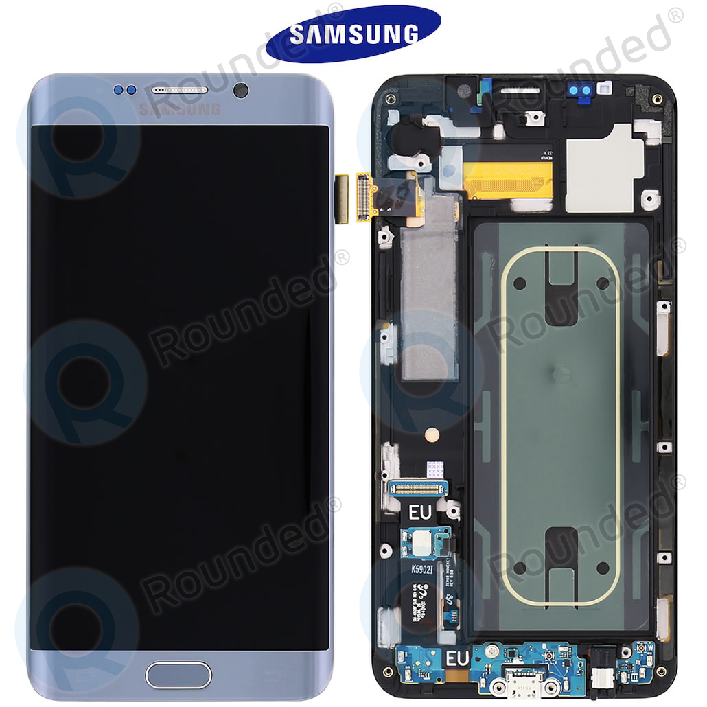 Samsung Galaxy S6 Edge+ (SM-G928F) Display unit complete silver GH97 ...