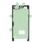 Samsung Galaxy S23 Ultra (SM-S918B) Adhesive sticker rework kit display ...